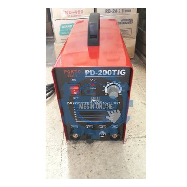 Jual MESIN LAS PORTO PD200 TIG 1300Watt Berkualiatas | Shopee Indonesia