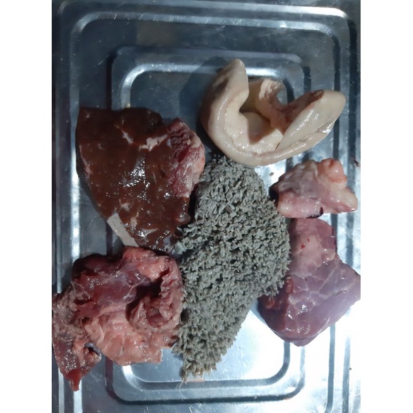 Jual Jeroan Sapi / Gule Jeroan / Jeroan mix / Hati Babat Iso Paru ...