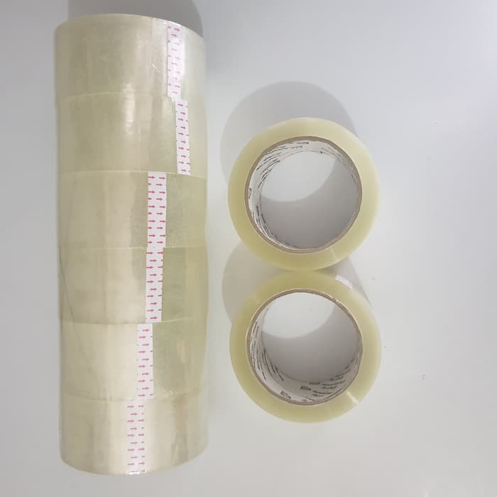 Jual lakban solatip bening Ukuran = 45 mm x 48 mm x 90 meter 1 roll ...