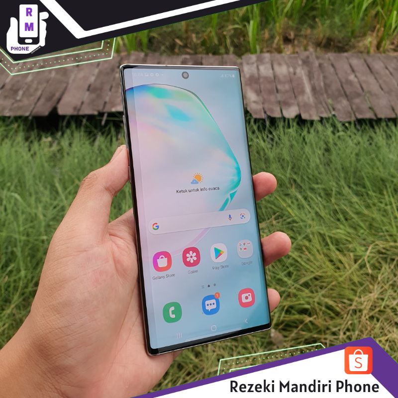 Jual SAMSUNG NOTE 10 PLUS 512GB GARANSI RESMI INDO/SEIN | Shopee Indonesia