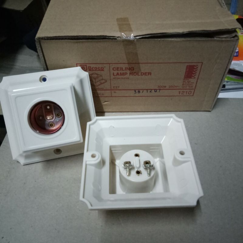 Jual Stop kontak Ib BROCO / Saklar Stopkontak Tanam Broco / Engkel Ib ...