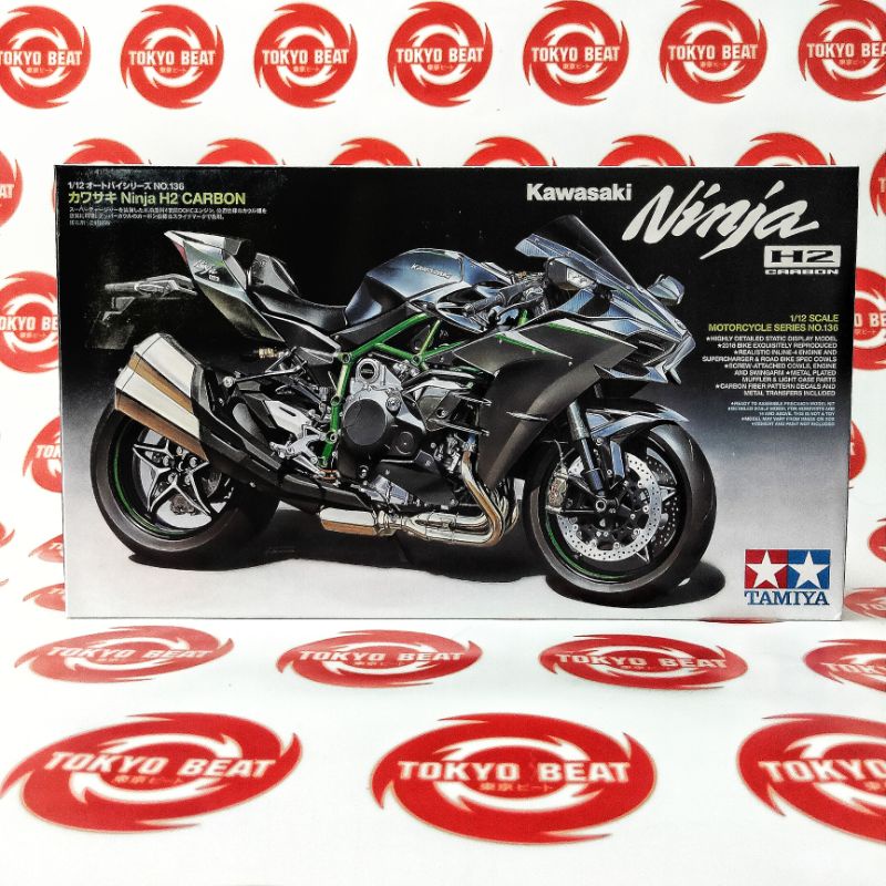 Jual TAMIYA 1/12 KAWASAKI NINJA H2 CARBON | Shopee Indonesia