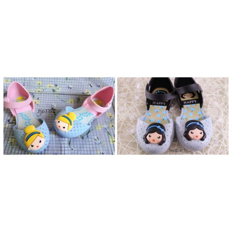 Jual sepatu jelly princess cinderella snow white | Shopee Indonesia