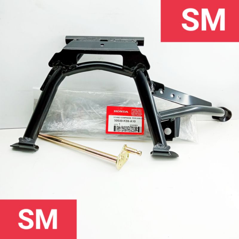 Jual Standar Tengah Standar Dua Jagang Tengah Main Stand Vario 125 old 125 150 LED ORIGINAL ...