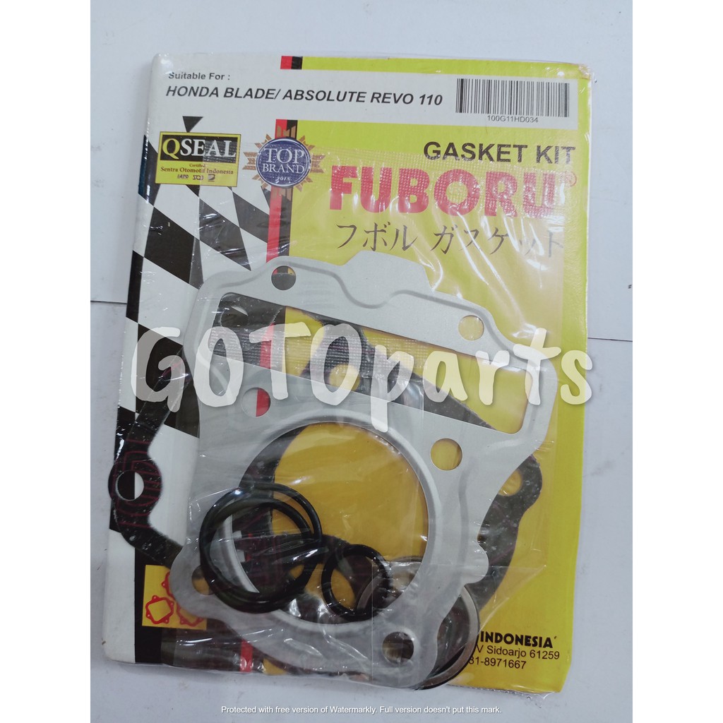 Jual FUBORU - TOPSET BLADE / REVO ABSOLUTE (GASKET KIT/PAKING TOP SET) | Shopee Indonesia