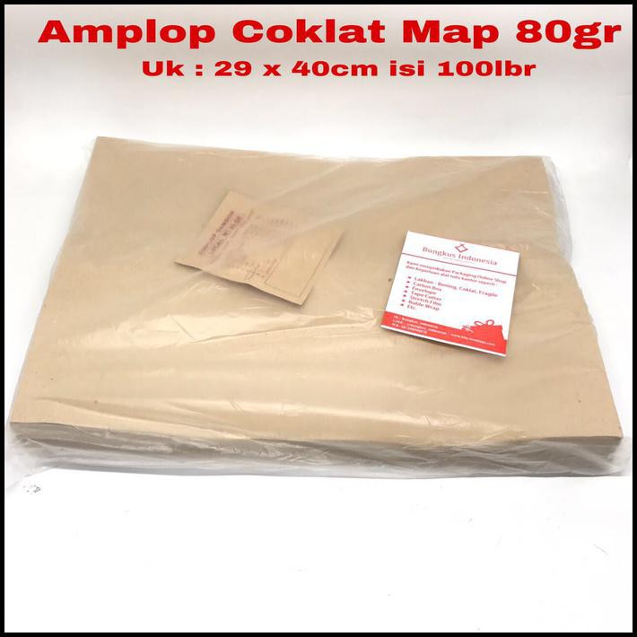 Jual (New Product!!) Amplop Coklat Map | Shopee Indonesia