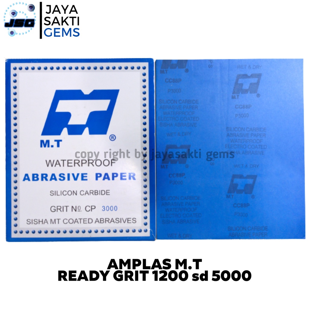Jual Amplas Kertas MT Waterproof Abrasive Paper | Shopee Indonesia