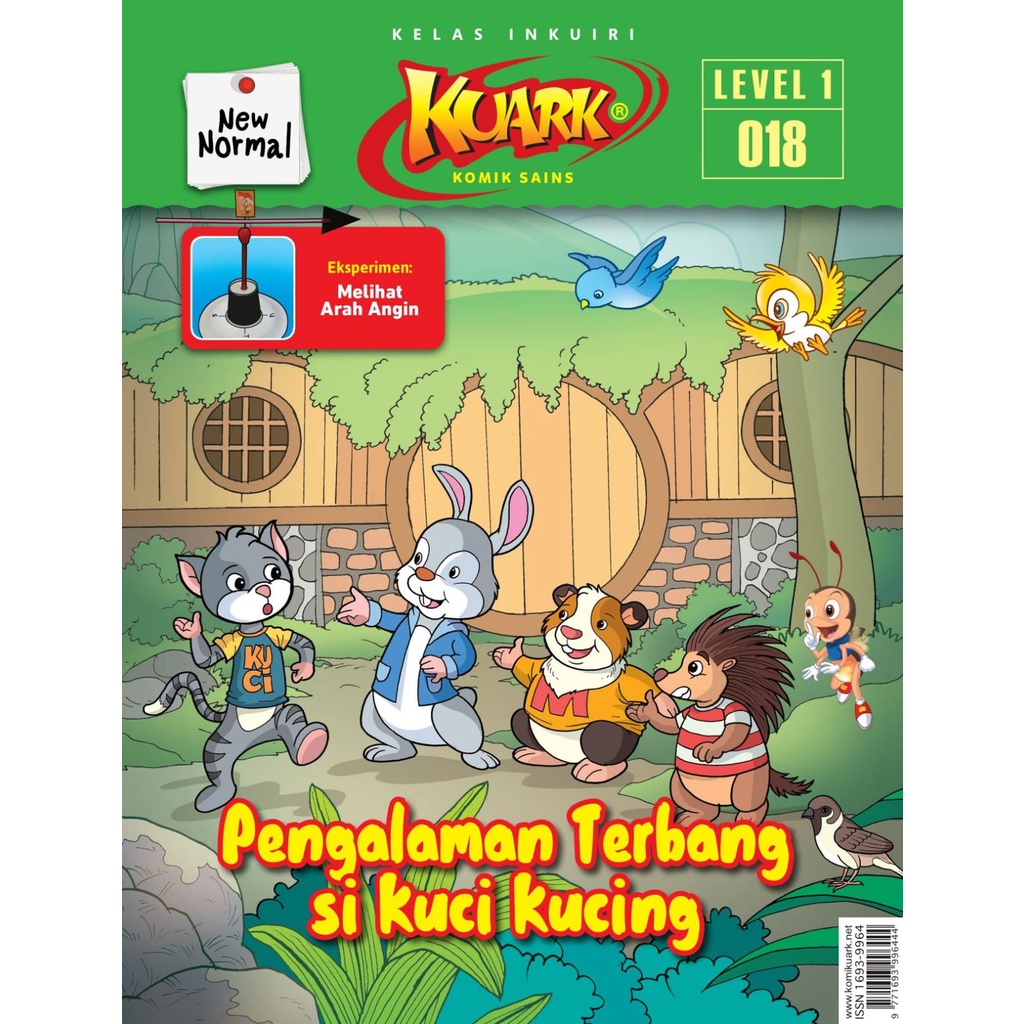 Jual KUARK Komik Sains Level I Nomor 018 New Normal - Materi OSK 2022 ...