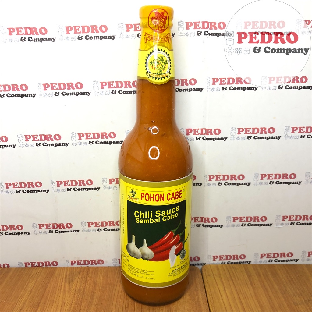 Jual Pohon Cabe - Chili sauce/ sambal cabe (620 ml) botol besar ...