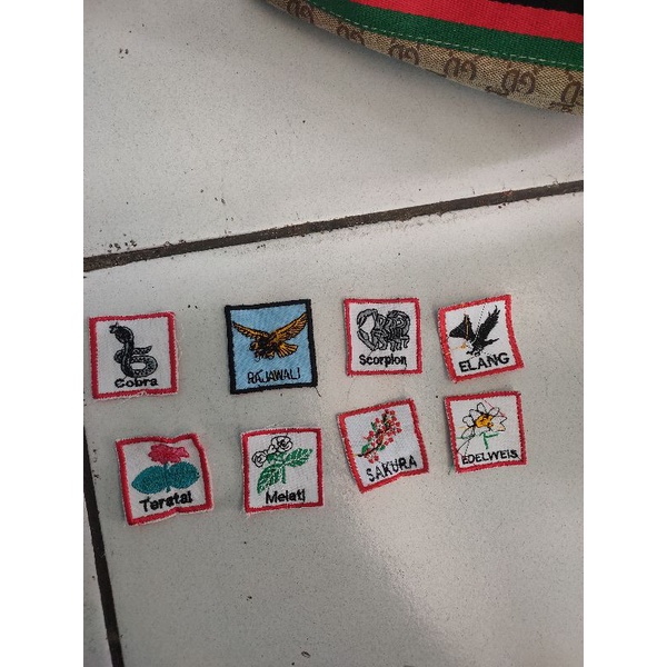 Jual badge/ tanda regu Pramuka penggalang | Shopee Indonesia