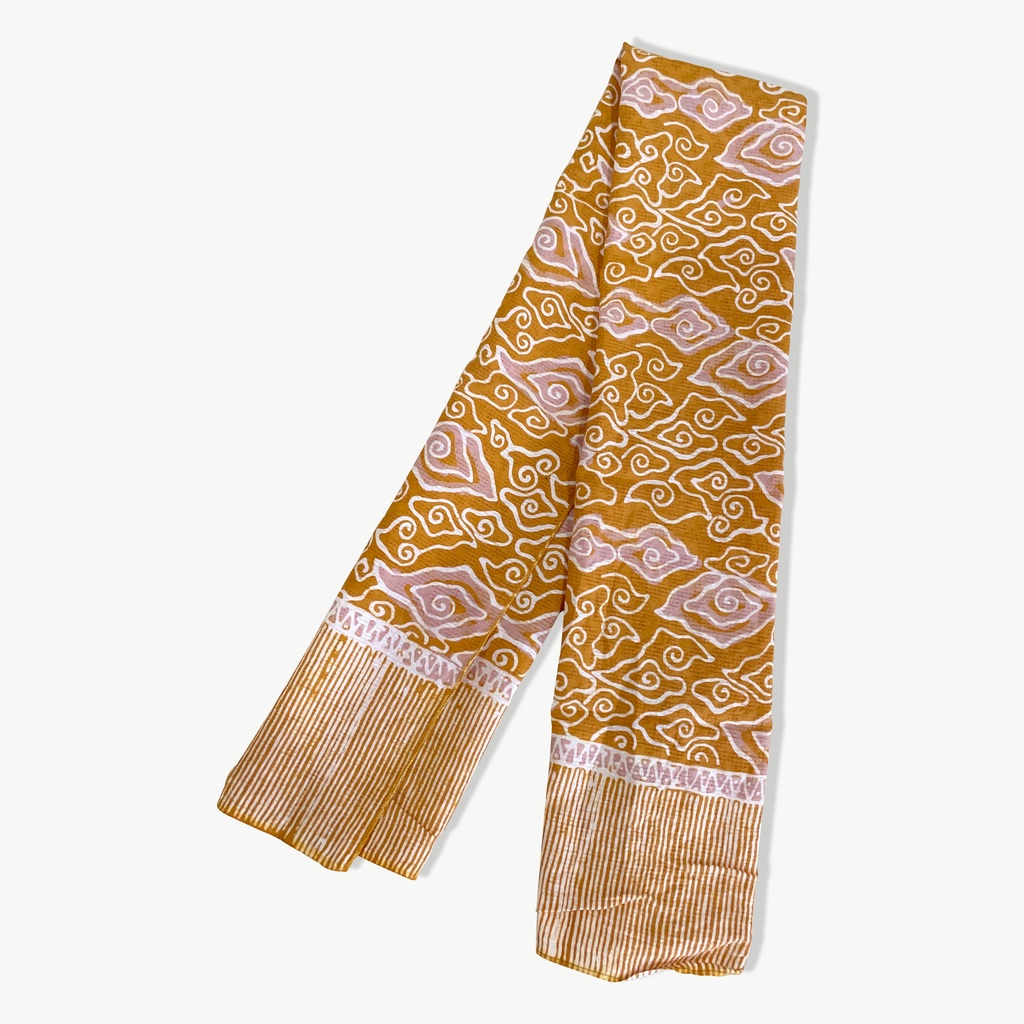 Jual BATIK SALMA Syal Scarf Slayer Batik Motif Mega Mendung Bahan Doby ...