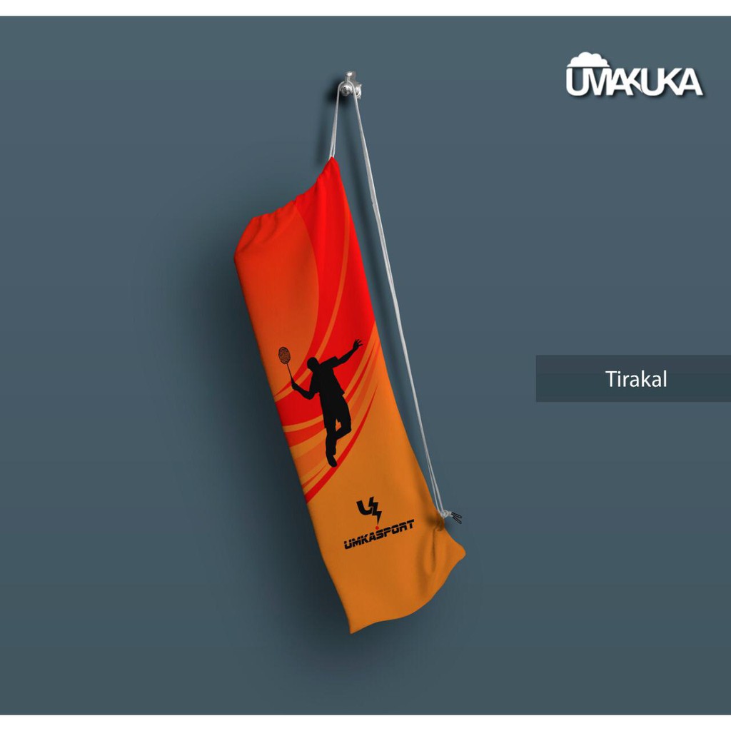 Jual SARUNG RAKET BADMINTON TAS RAKET BADMINTON KAIN UMAKUKA - SR ...