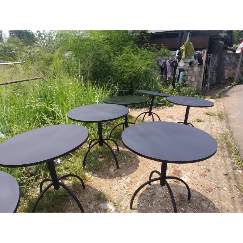 Jual Meja bulat besi cafe | Shopee Indonesia