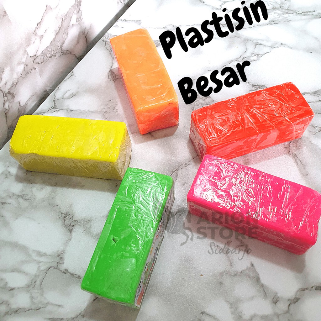 Jual [ARION STORE] Plastisin Warna Besar / Malam Mainan / Plastisin ...