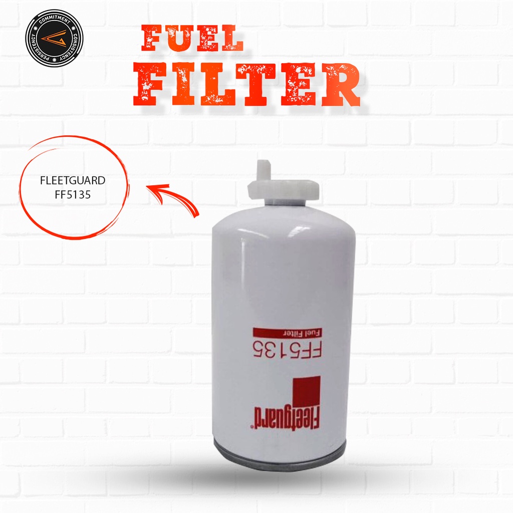 Jual Fleetguard Fuel Filter FF5135 / Filter Solar - P550588 WK842/2 ...