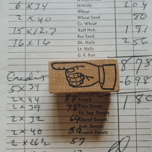 Jual Liberty.hk - Pointing Finger Rubber Stamp | Shopee Indonesia