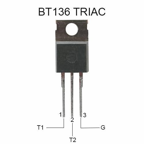 Jual 10pcs BT136-600E BT136 600E BT 136 Triacs Thyristor 600V To-220 ...