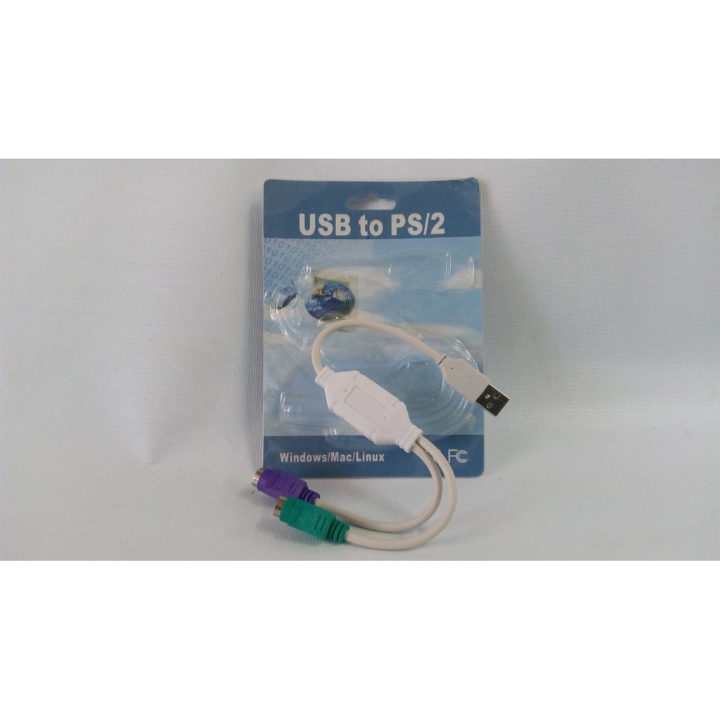 Jual USB TO PS2 (KEYBOARD + MOUSE) | Shopee Indonesia
