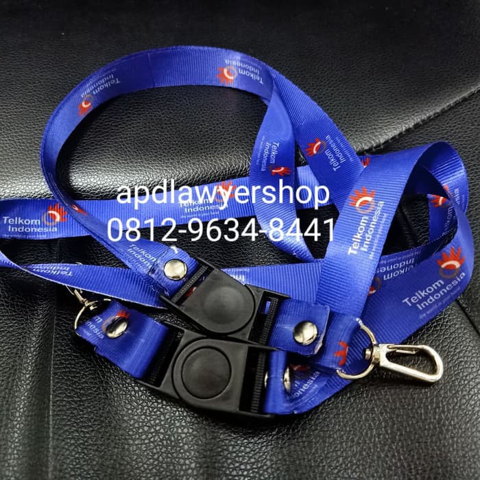 Jual Tali Id Card Tali Name Tag Tali Gantungan Id Card TELKOM INDONESIA ...
