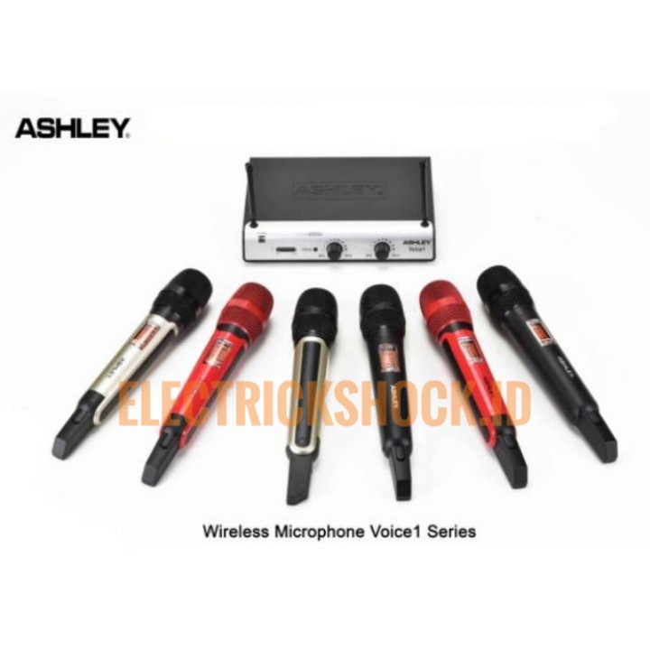 Jual Mic Wireless Ashley Voice 1 (Original) | Shopee Indonesia