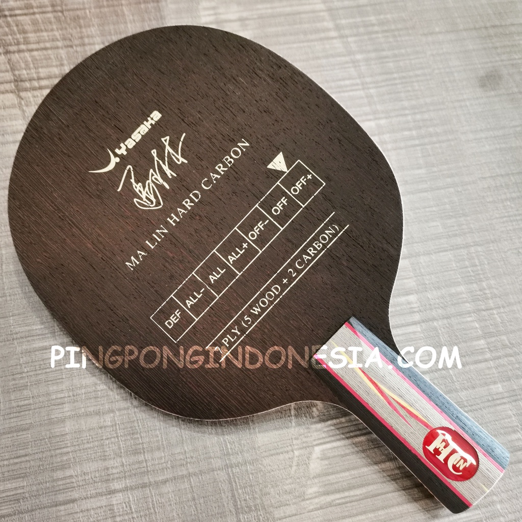 Jual Yasaka Ma Lin Hard Carbon Penhold - Blade Kayu Pingpong Tenis Meja ...