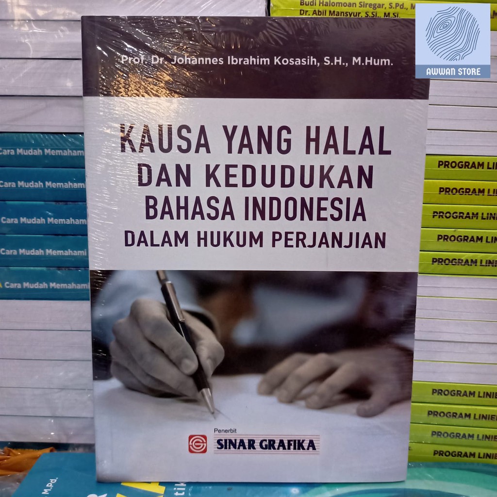 Jual Kausa yang Halal dan kedudukan Bahasa Indonesia dalam Hukum ...