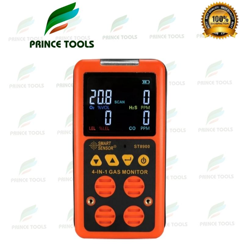 Jual Smart sensor ST8900 gas detector H2S CO LEL 02 4in1 | Shopee Indonesia