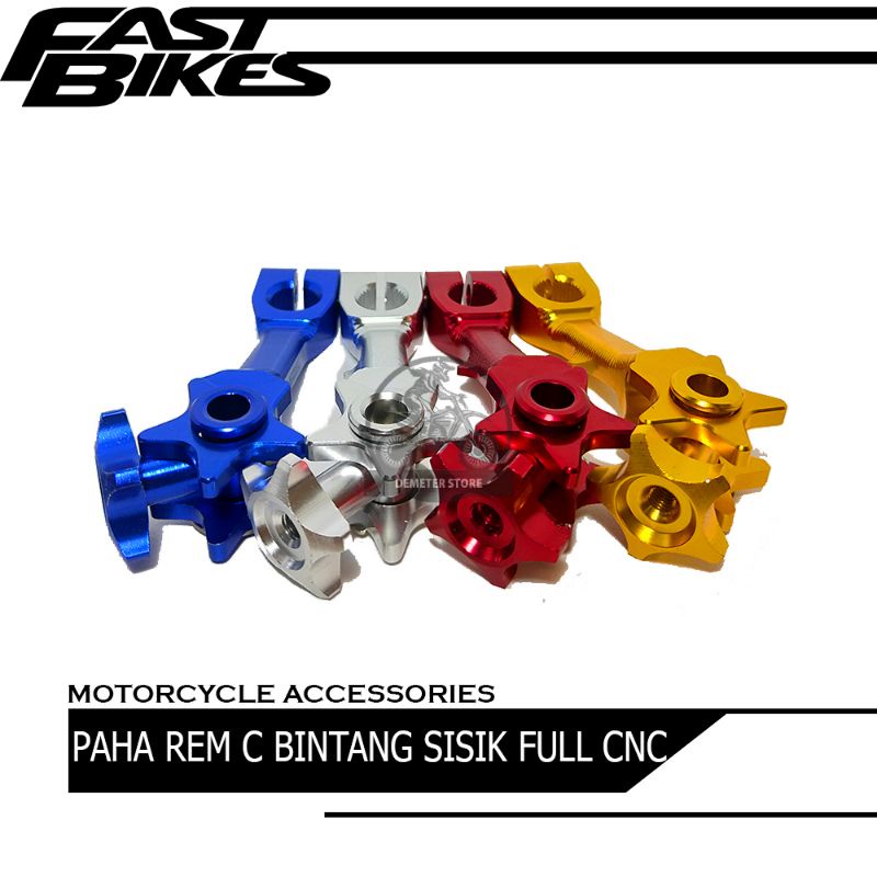 Jual Paha Rem C Model Bintang Sisik Full Cnc Universal Beat Mio Scoopy ...