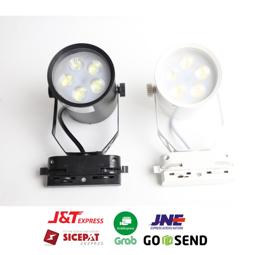 Jual Lampu LED Rell 18watt / sorot Rel / Track Light / Spot Light ...