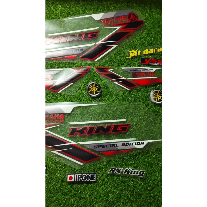 Jual STRIPING VARIASI RX KING LIST TRANSPARAN KING STICKER JET DARAT ...