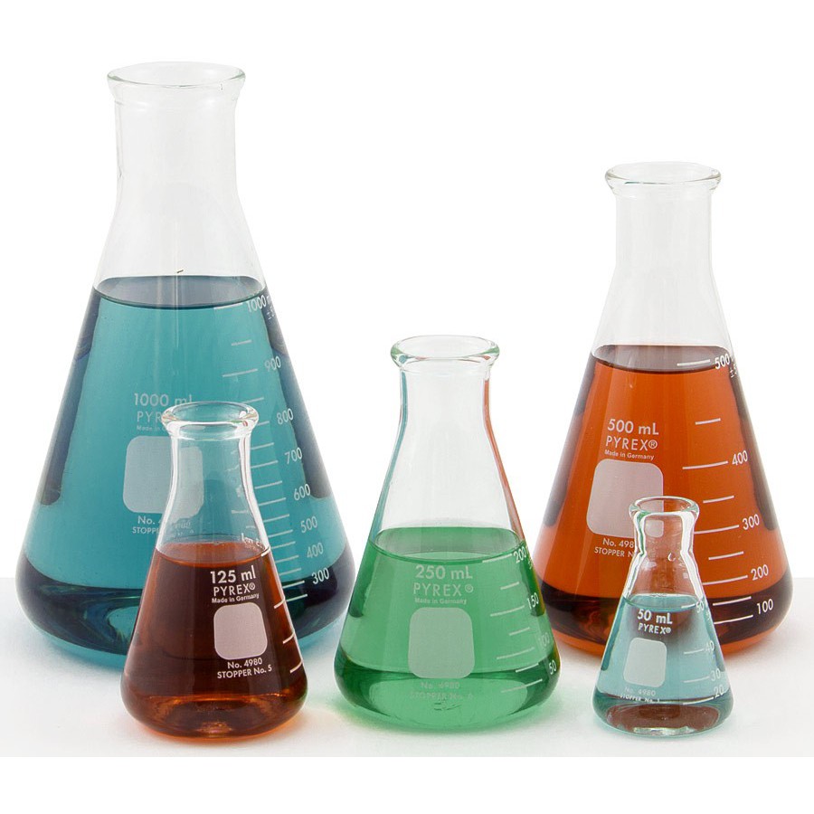 Jual Erlenmeyer 250 ml pyrex | Shopee Indonesia