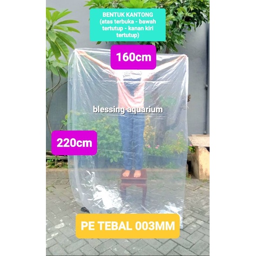 Jual Plastik Jumbo Transparan 160x220cm | Kantong Besar Kresek Wadah ...