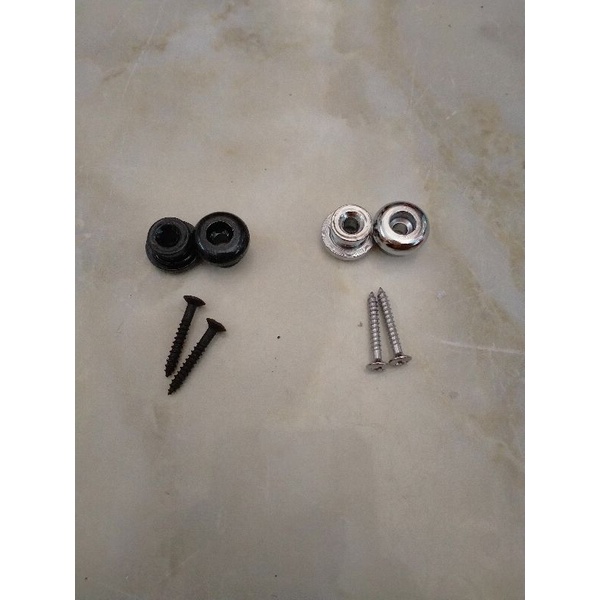 Jual Pin Strap Besi // Crom // Hitam Besar&Kecil | Shopee Indonesia
