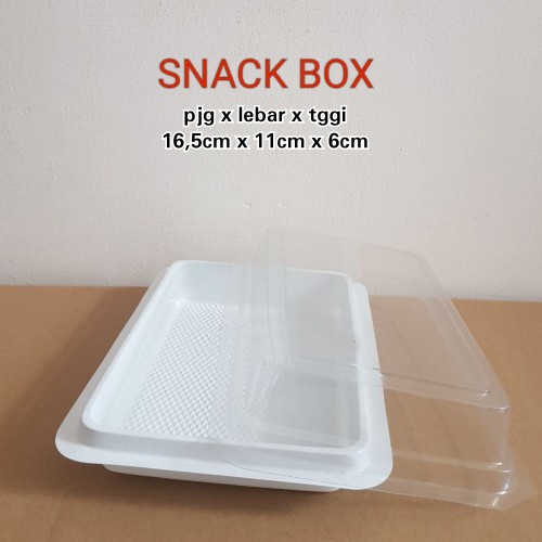 Jual Mika Snack Box / Box Snack / Mika Nasi / Mika Kue Kotak LPO-526 ...