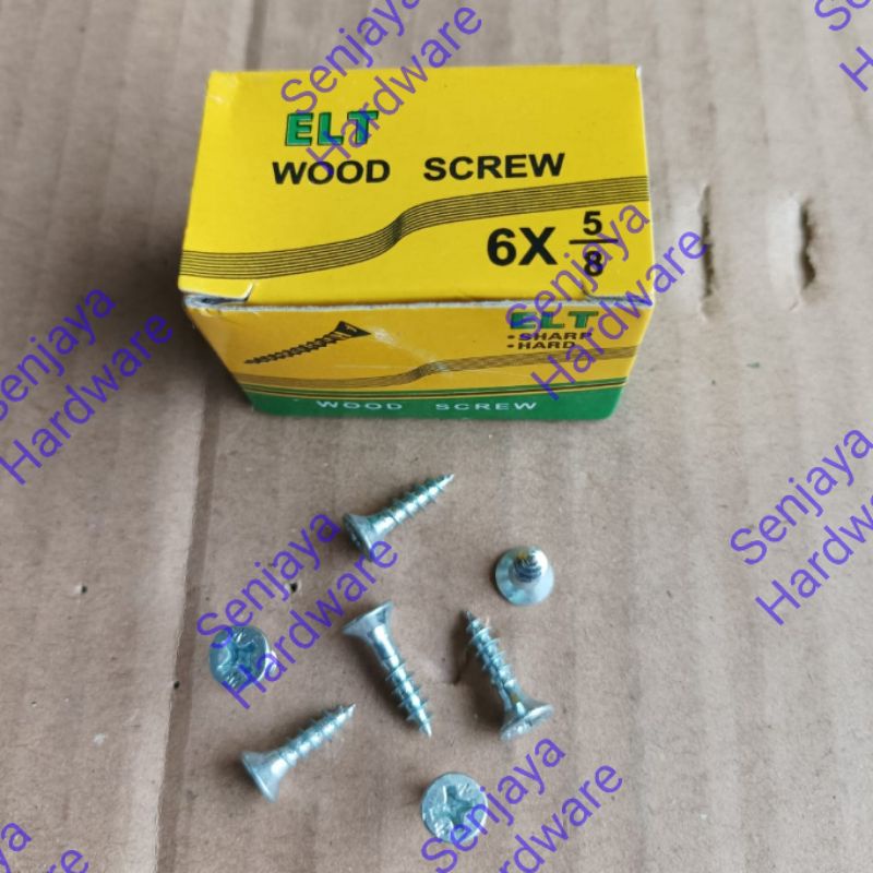 Jual Skrup sekrup sekerup kayu putih wood screw | Shopee Indonesia