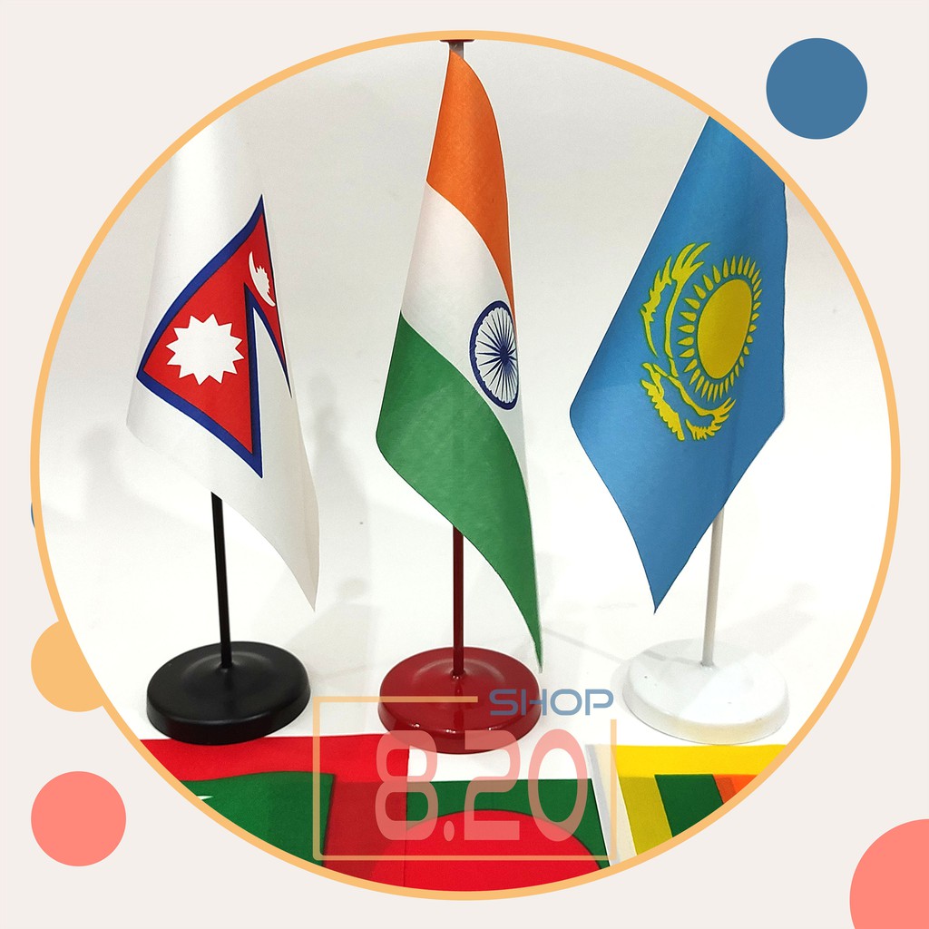 Jual Bendera Mini Meja / Standing Table Flag / Bendera Negara Asia ...
