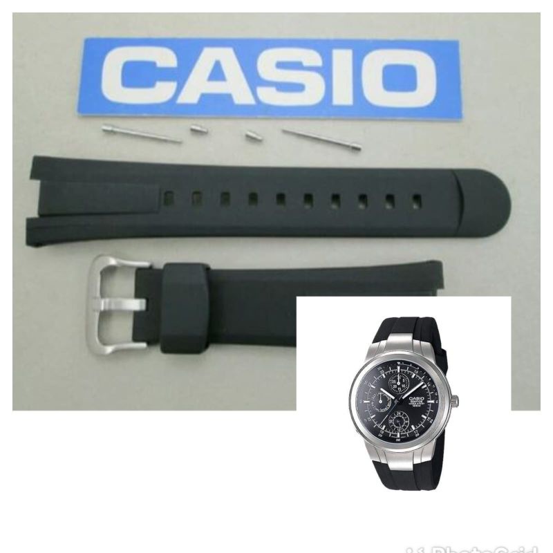 Jual Tali strap rubber karet jam Casio Edifice EF-305 EF305 EF 305 ORI ...