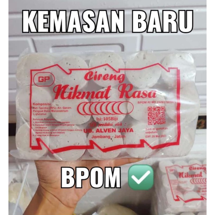 Jual Cireng Bulat isi 105biji (FROZEN FOOD) | Shopee Indonesia