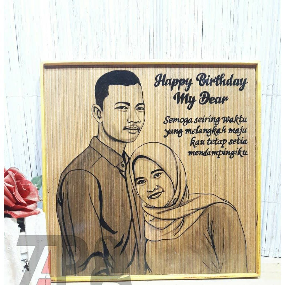 Jual Desain Sendiri Foto Kado Hadiah Wisuda, Ulang Tahun, Pernikahan ...