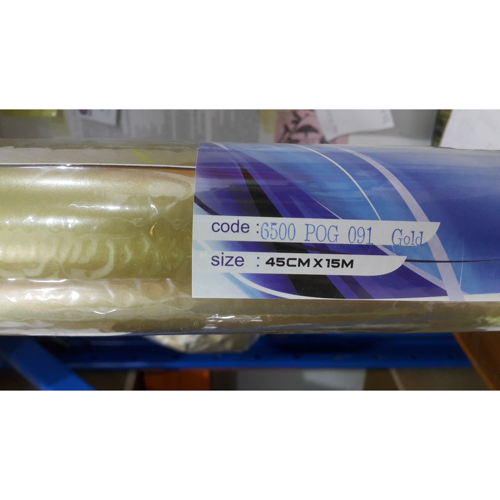 Jual Stiker/Sticker Profix Gold 1 Roll (45 cm x 15 M) u/ Mobil dan ...