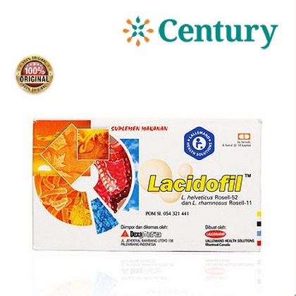 Jual Lacidofil 1 botol isi 10 kapsul/Probiotik/Suplemen pencernaan ...