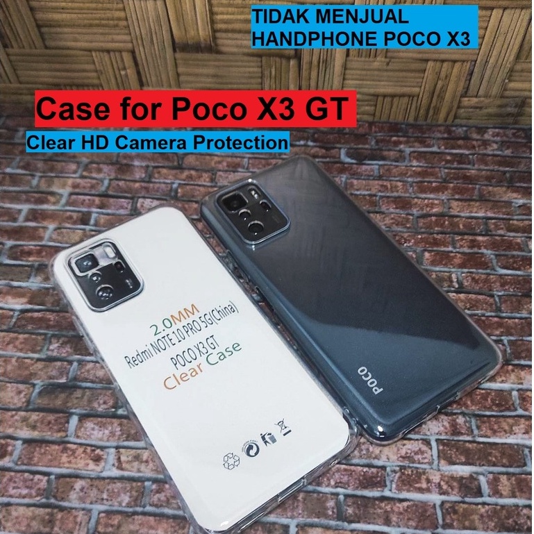 Jual Xiaomi Poco X3 GT Case Softcase CLEAR HD Case Casing Xiaomi Poco ...