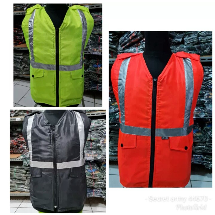 Jual Rompi palkir rompi sapety rompi proyek rompi dinas kebersihan ...