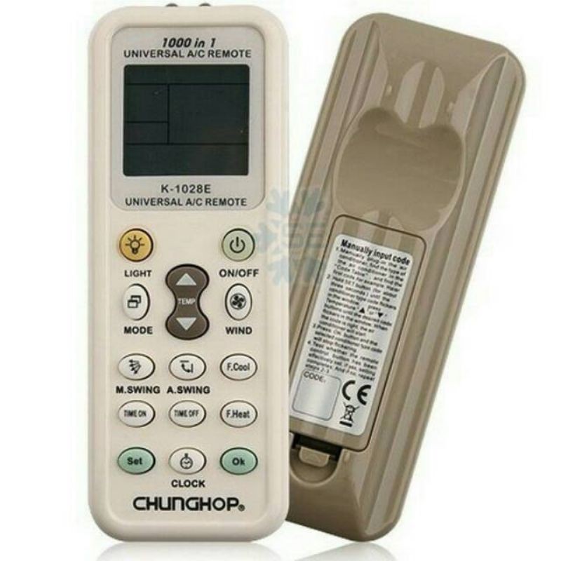 Jual Remot Remote Ac Multi Universal Chunghop K 1028e Shopee Indonesia