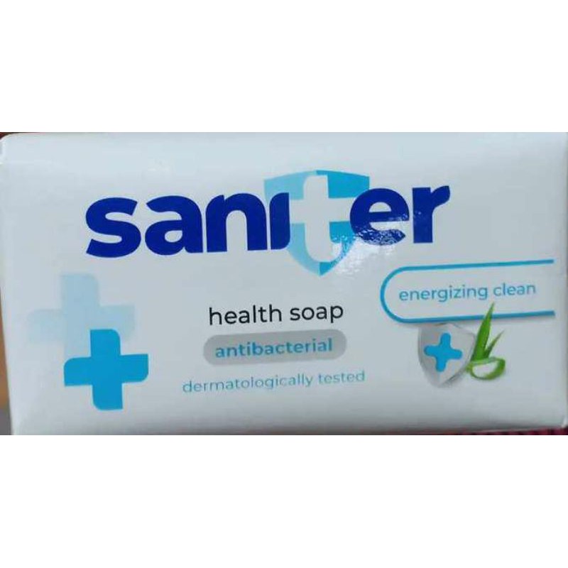 Jual SANITER HEALTH SOAP ANTIBACTERIAL (Sabun mandi batang 70g ...