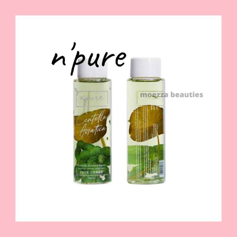 Jual N'PURE Centella Asiatica Face Toner 150ml | Shopee Indonesia