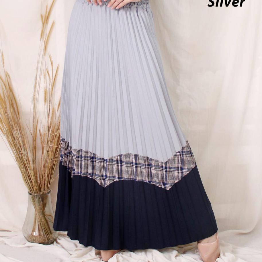Jual KRL 7235 - SALE JUAL SUPER ROK PLISKET WANITA PLEATS SKIRT ...