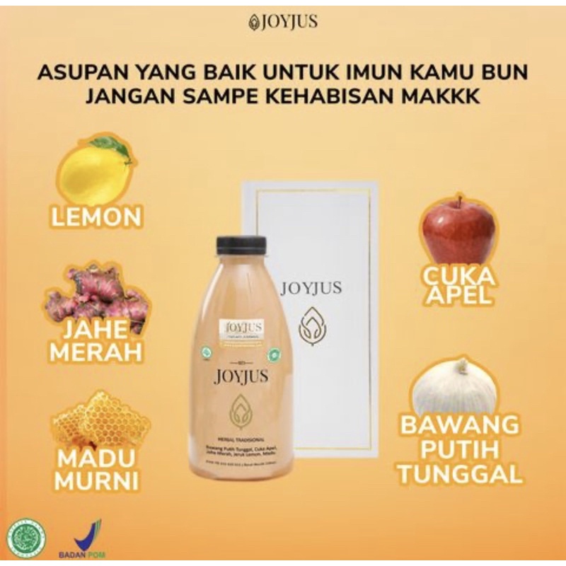 Jual JOYJUS KEMASAN MINI 350ml / Jus Kurus / Jus Diet / Joy Jus / Jus ...