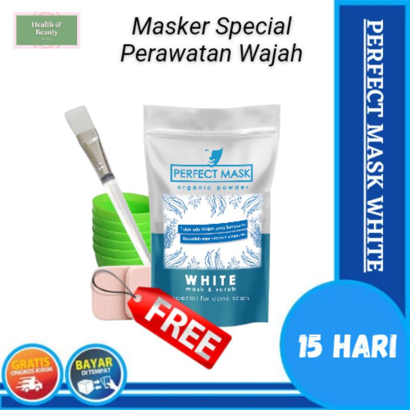 Jual PERFECT MASK VARIASI WHITE - PAKET 15 HARI - Mengatasi Masalah ...