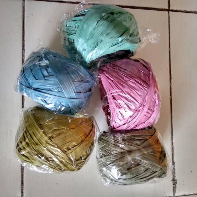 Jual tali rafia/tali rumput jepang | Shopee Indonesia